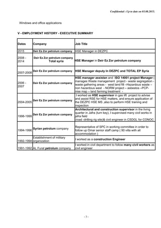 DEZPC ADEL CV english 2015 | PDF