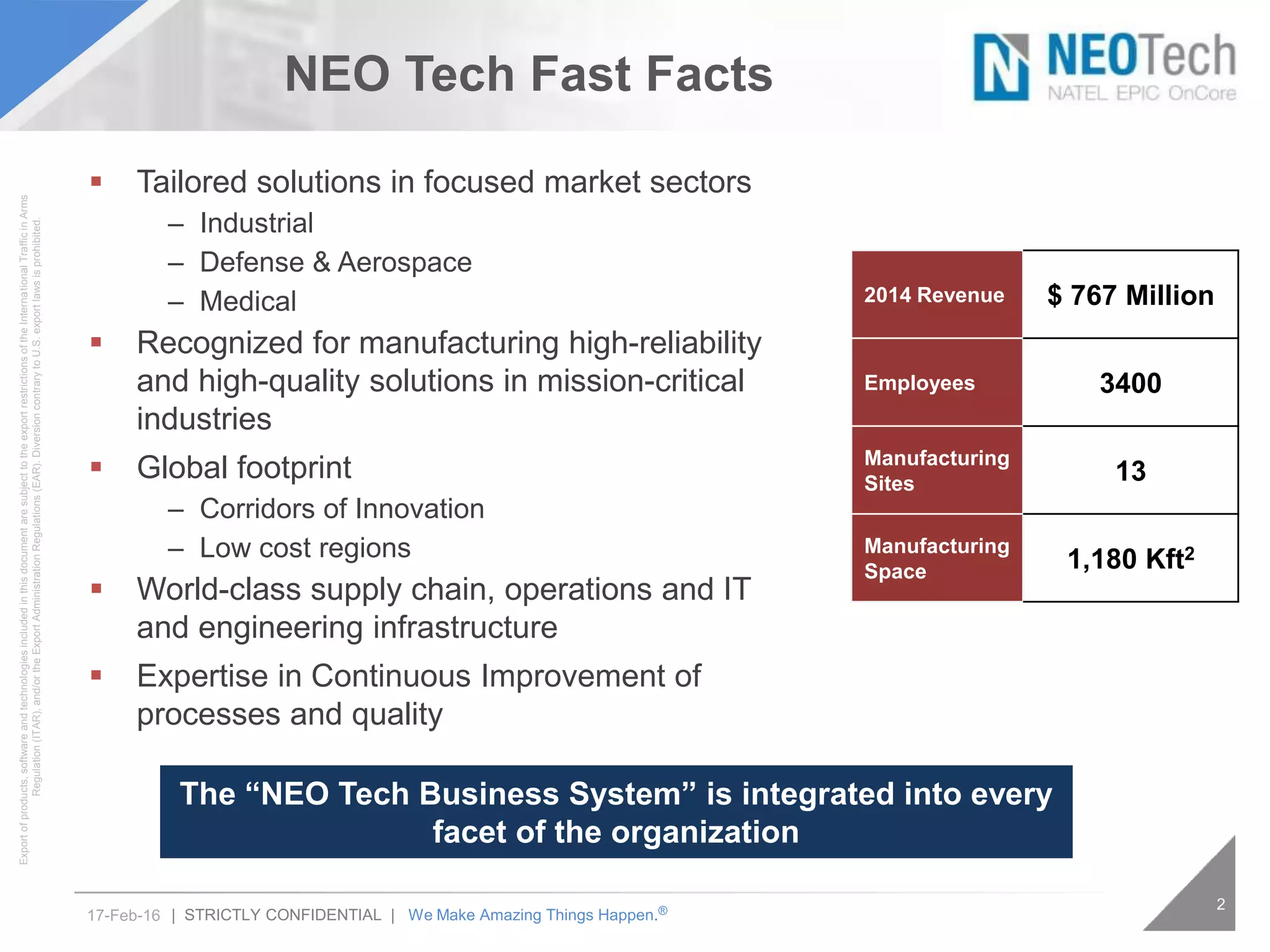 NeoTech Introduction | PPTX