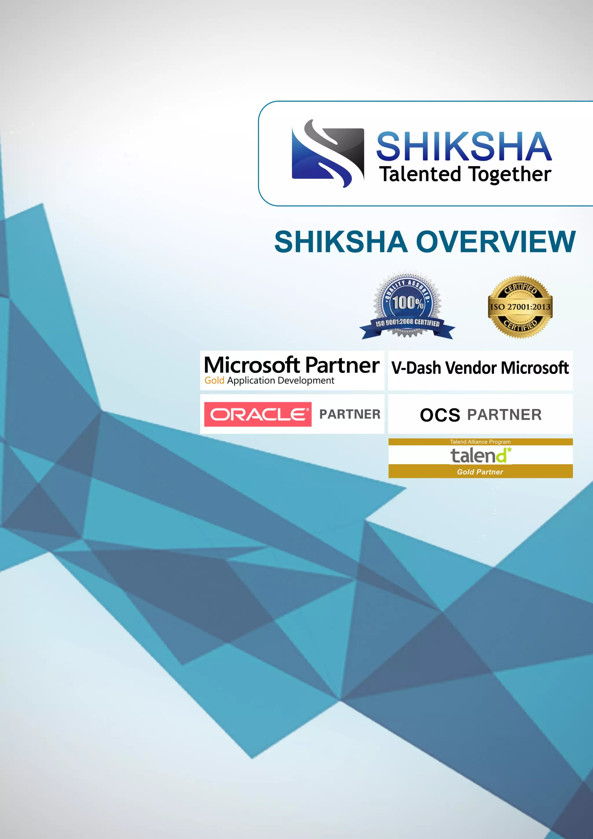 Shiksha Corporate Overview | PDF