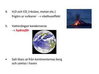 Hydrologiska kretsloppet | PPT