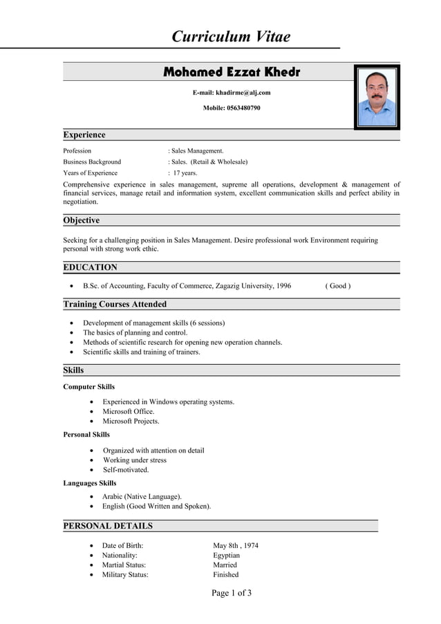 Mohammed Ezzat CV++++ | DOC