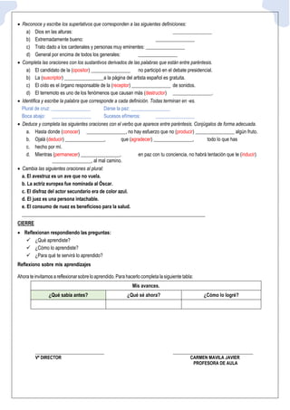06 DIC - COM --RECURSOS ORTOGRÁFICOS - 5TO GRADO.docx