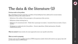 Timetable synchronization | PPTX