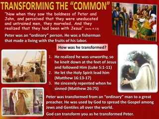 06 discipling the ordinary | PPTX