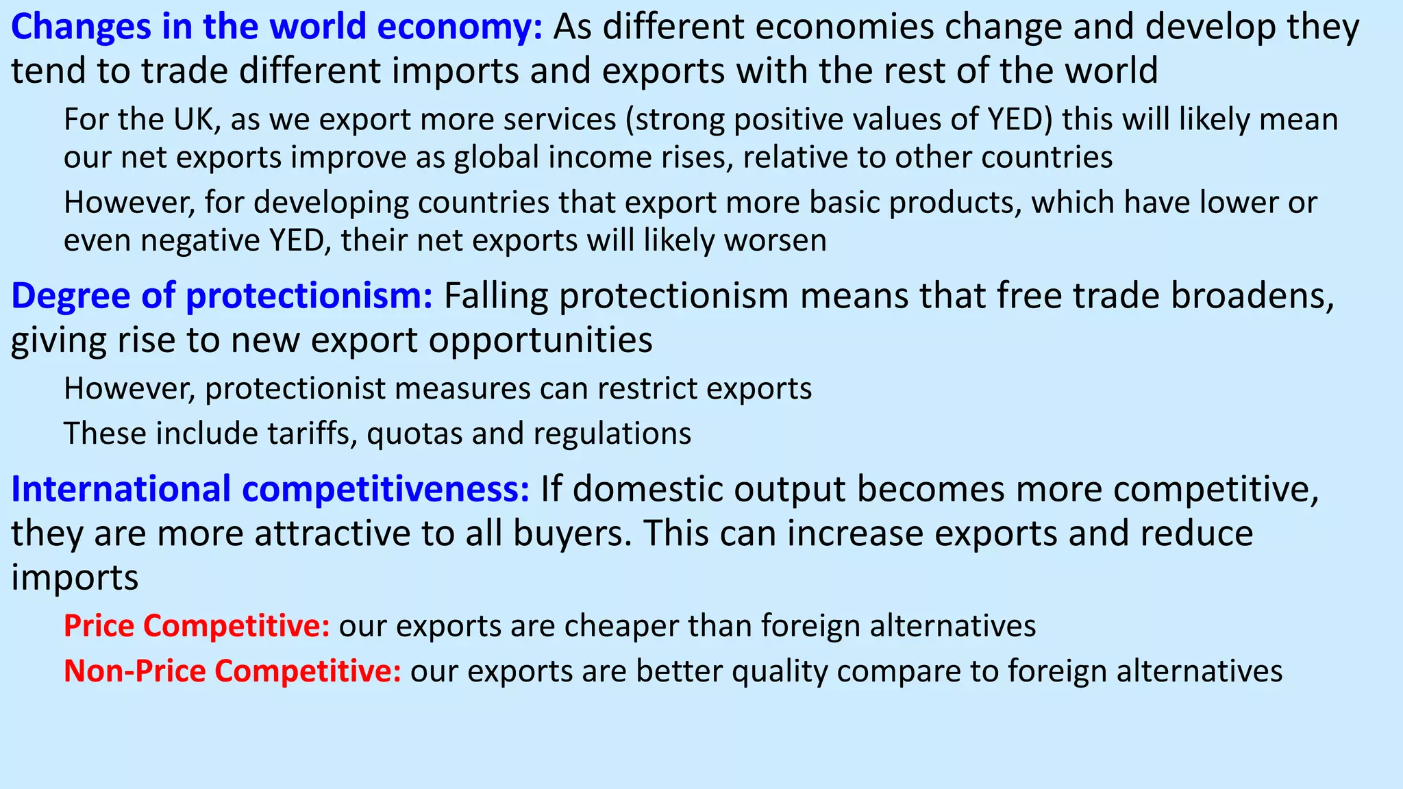Net Exports (X-M) | PPTX