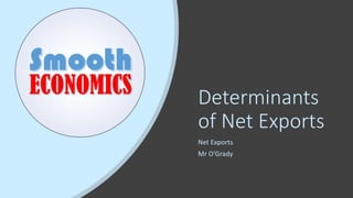 Net Exports (X-M) | PPTX