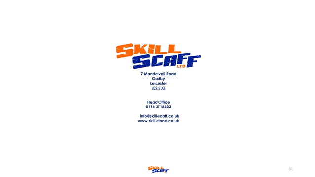 Introducing Skill Scaff Limited - 2017 | PPT