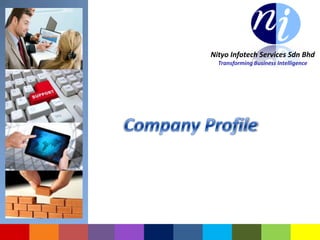 Nityo Infotech - Company Profile 1.1 | PPT