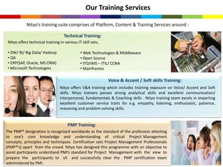 Nityo Infotech - Company Profile 1.1 | PPT