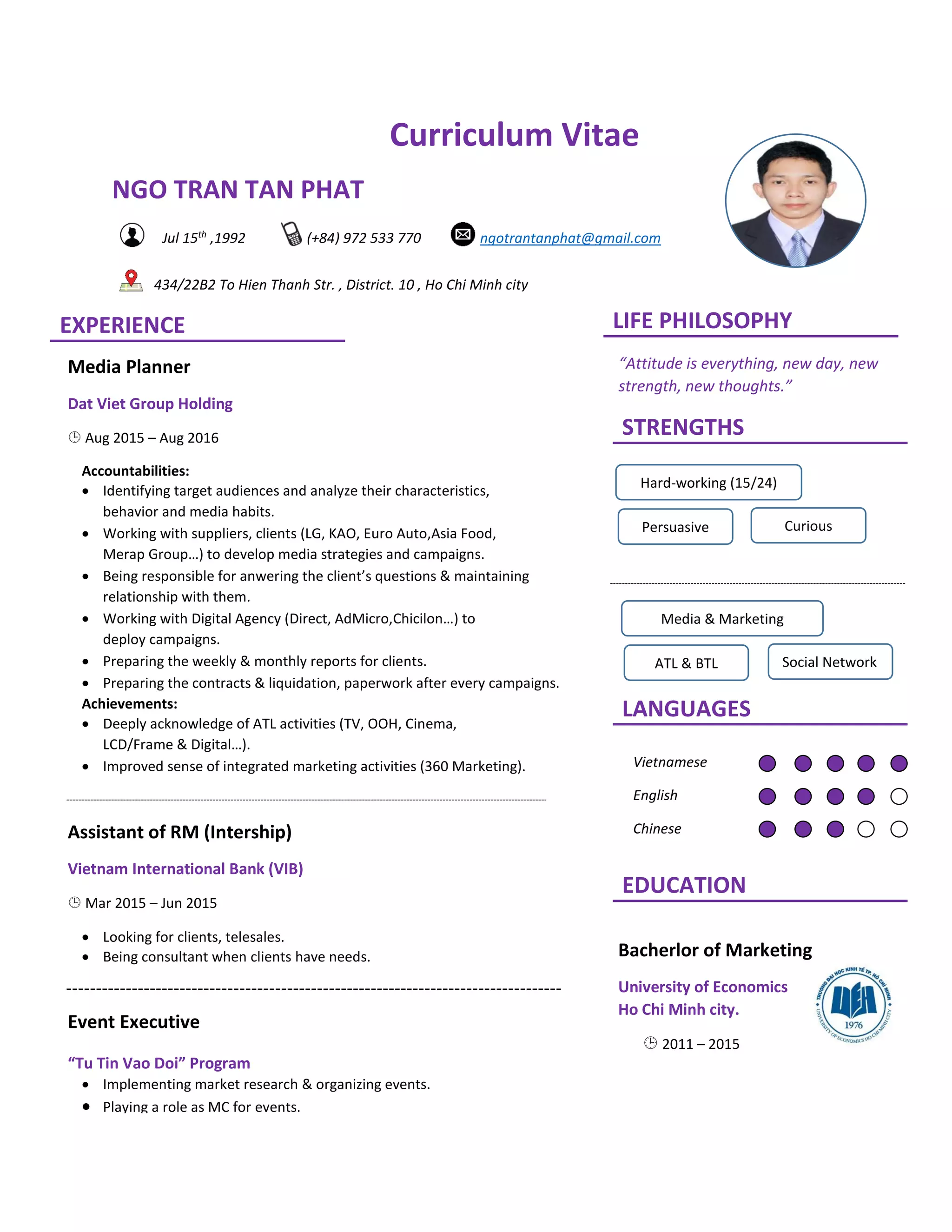 Curriculum Vitae | PDF