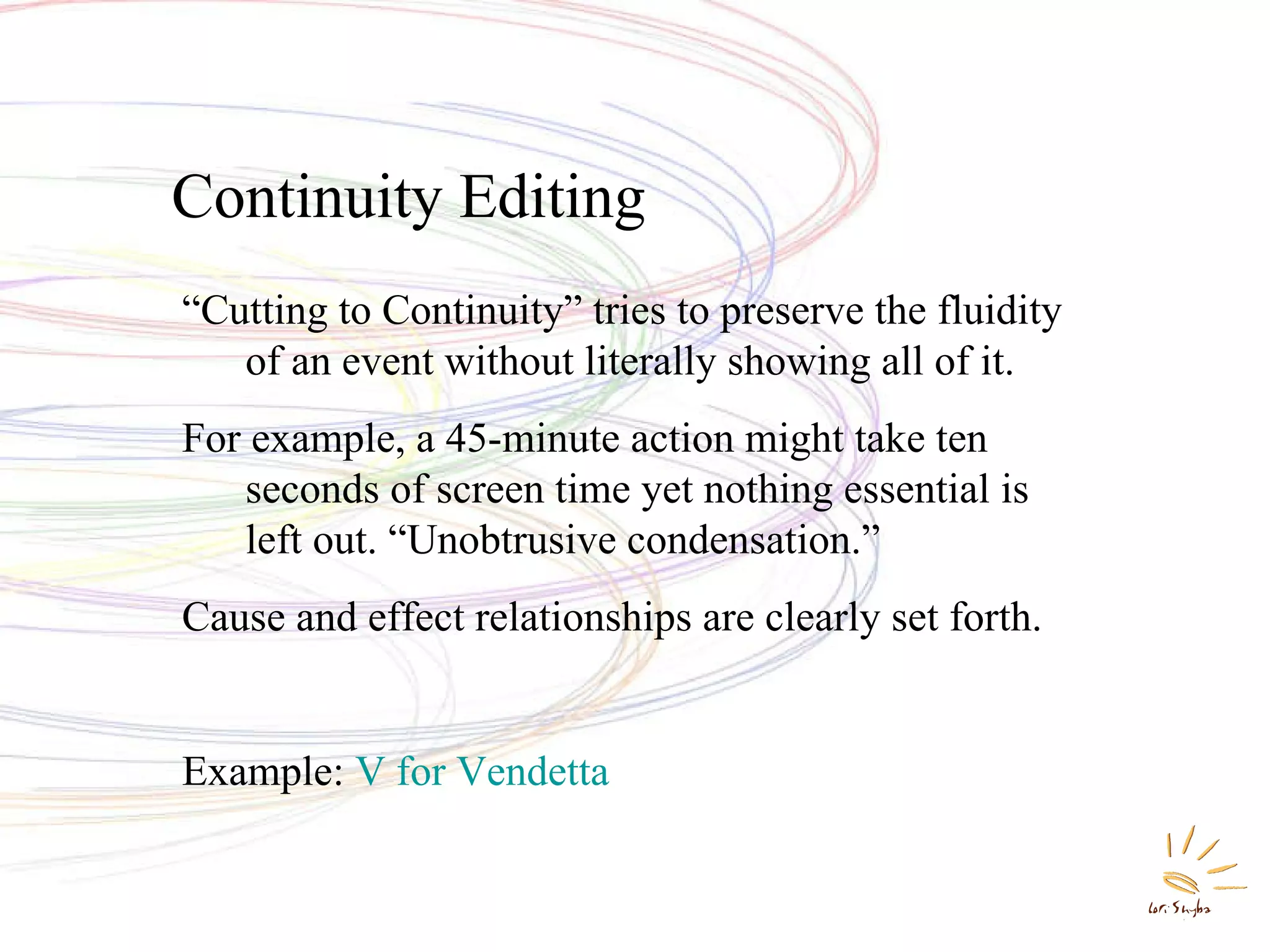Principles of Editing | PPT