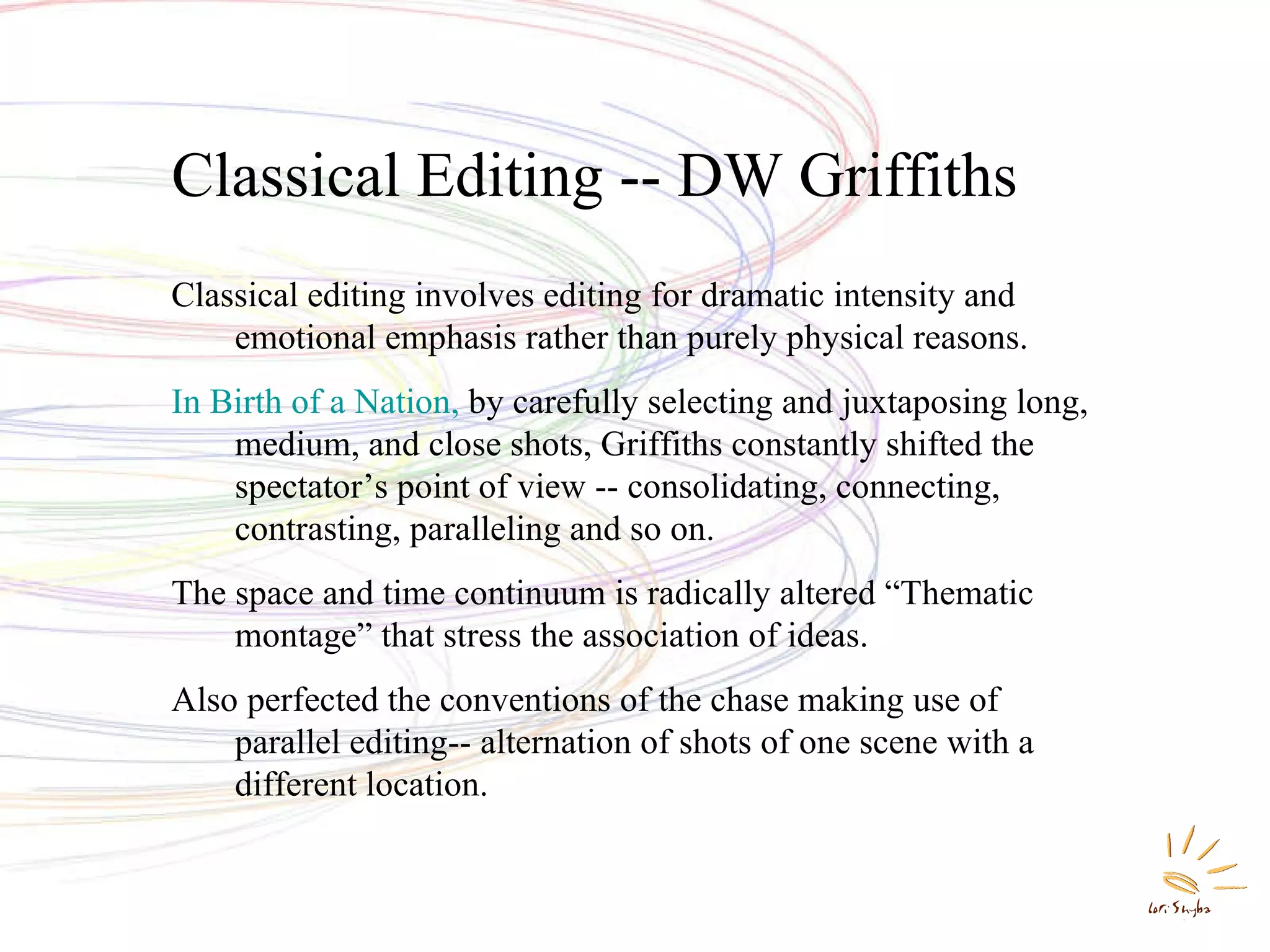 Principles of Editing | PPT