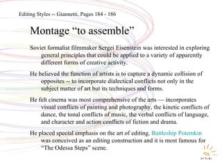 Principles of Editing | PPT