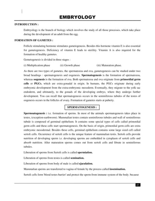 embryology (theory) | PDF