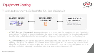 Equipment sizing and costing using Petro-SIM | PDF