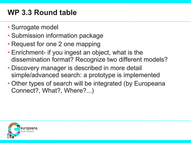 WP 3.3 API and Functional Architecture | PPT | Web Development | Internet