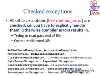 06 exceptions | PPT
