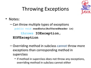 06 exceptions | PPT