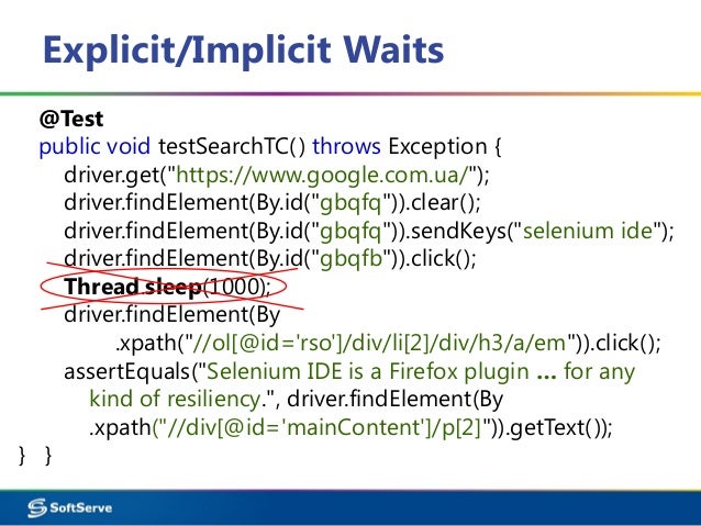 Java Explicit And Implicit Wait Testing Ajax Applications 1825