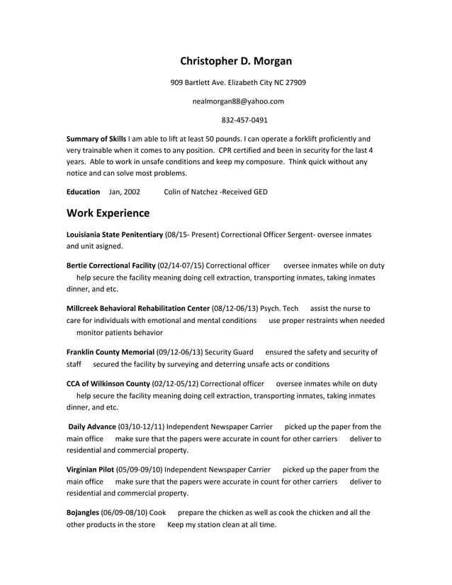new resume | RTF