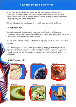 ENHANCE 7 day food Diary | PDF