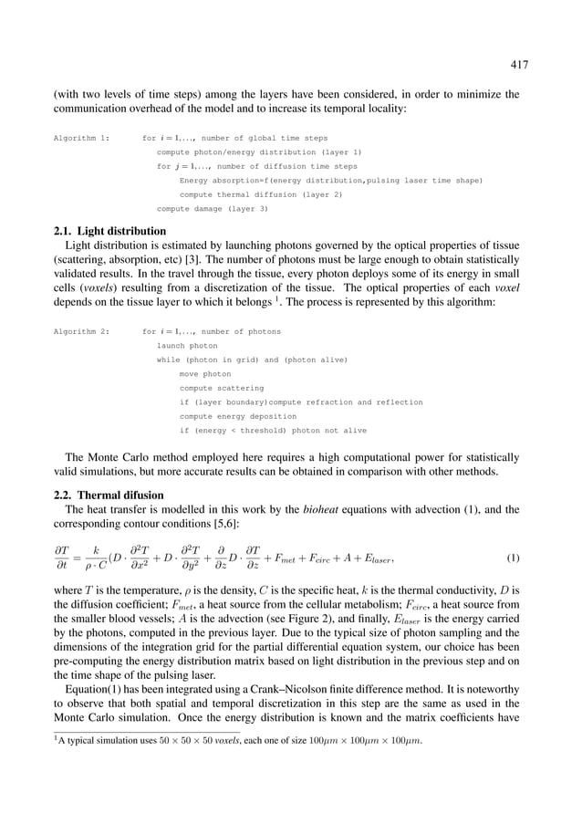 Real-Time Simulation for Laser-Tissue Interaction Model | PDF