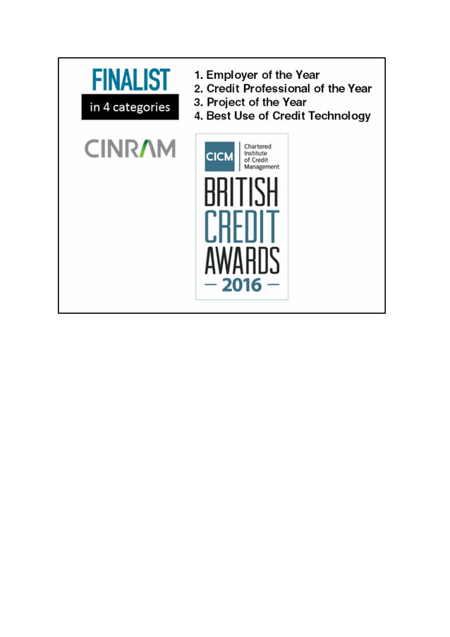 CICM Awards 2016 | DOC