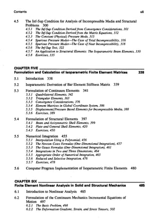 Finite element procedures by k j bathe | PDF