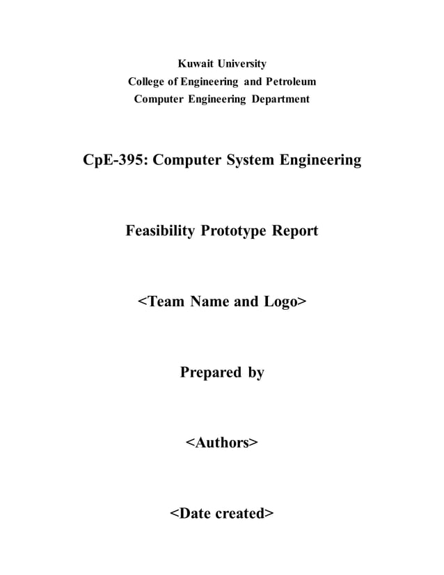 06 feasibility prototype | PDF