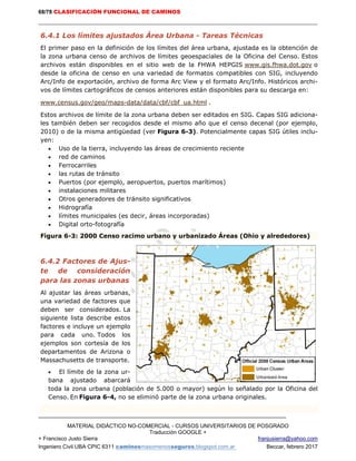 06 fhwa 2013 conceptos clasificaciónfuncionalcaminosmovilidad&acceso | PDF