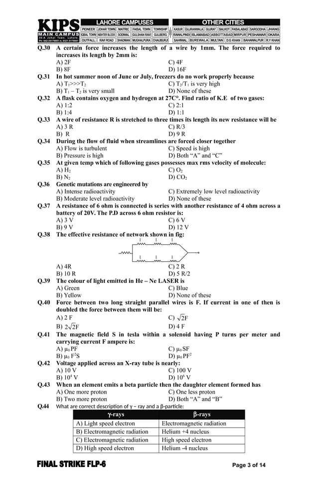 MCAT Full length paper 6-student_copy_ | PDF