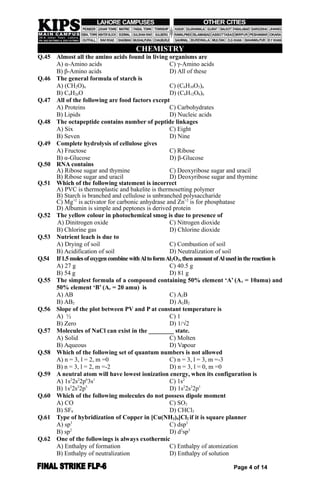 MCAT Full length paper 6-student_copy_ | PDF