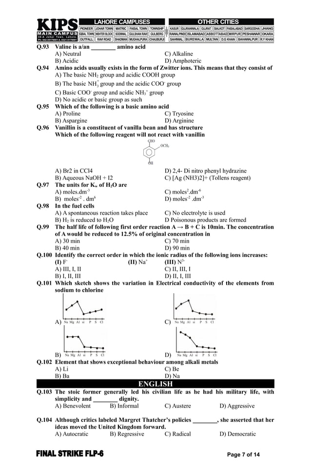 MCAT Full length paper 6-student_copy_ | PDF