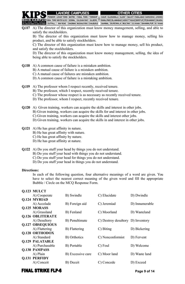 MCAT Full length paper 6-student_copy_ | PDF