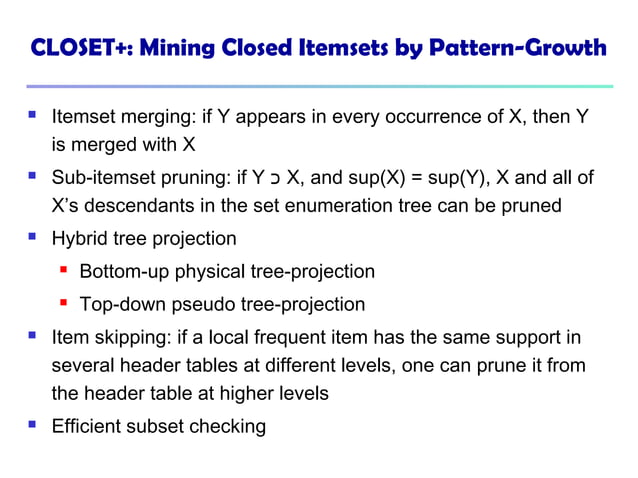 Mining Frequent Patterns, Association and Correlations | PPT