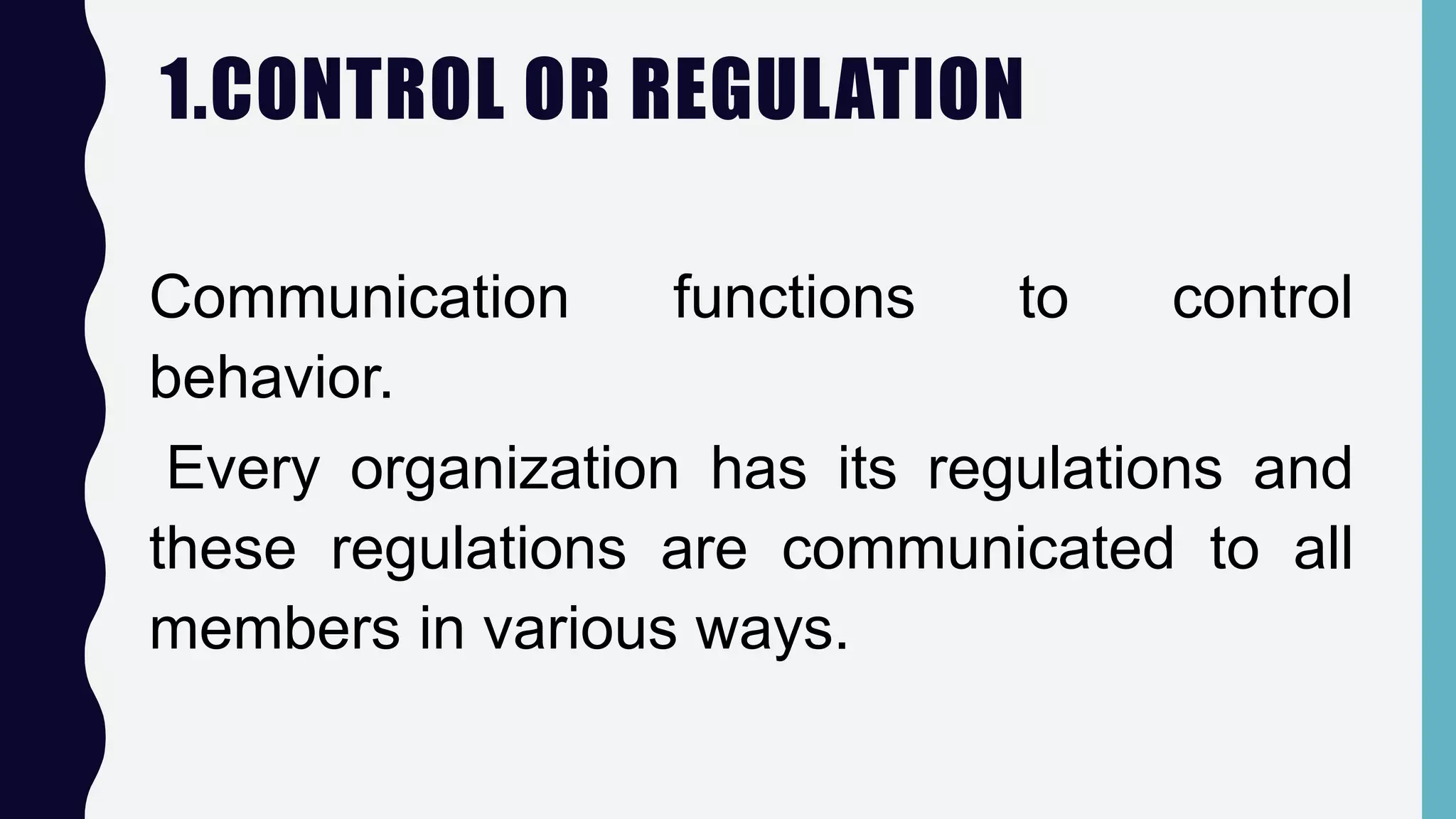 06 functions of communication | PPTX | Entertainment