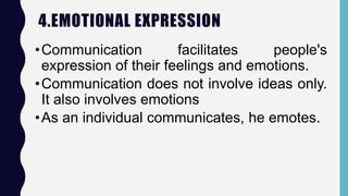 06 functions of communication | PPTX