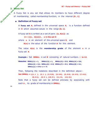 Fuzzy Set Theory and Classical Set Theory (Soft Computing) | PDF