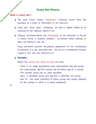 Fuzzy Set Theory and Classical Set Theory (Soft Computing) | PDF | Programming Languages | Computing