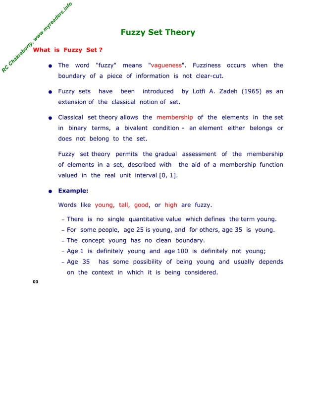 Fuzzy Set Theory And Classical Set Theory Soft Computing Pdf Programming Languages Computing