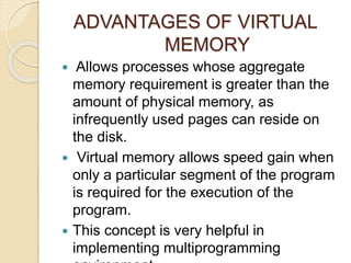 Virtual Mapping in Virtual Memory | PPTX