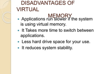Virtual Mapping in Virtual Memory | PPTX
