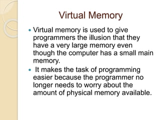 Virtual Mapping in Virtual Memory | PPTX