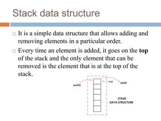 Study & Analysis of Complexities of Stack & Queue Operations in Data Structure | PPT