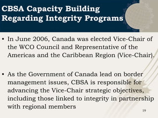 06 _ GFV Customs Workshop _ Integrity in Customs _ The Canadian ...