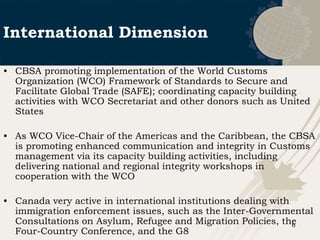 06 _ GFV Customs Workshop _ Integrity in Customs _ The Canadian ...