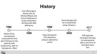 Gene therapy | PPTX