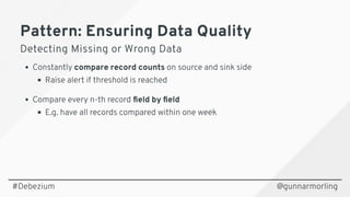 Change Data Streaming Patterns for Microservices With Debezium | PDF | Databases | Computer ...