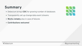 Change Data Streaming Patterns for Microservices With Debezium | PDF | Databases | Computer ...