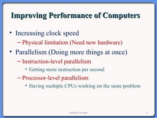 Computer System Architecture Lecture Note 6: hardware performance | PPT